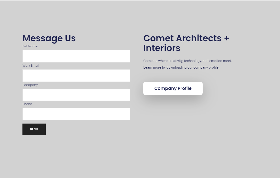 Design Your Dream Office: Contact Us Now - Comet Architects + Interiors