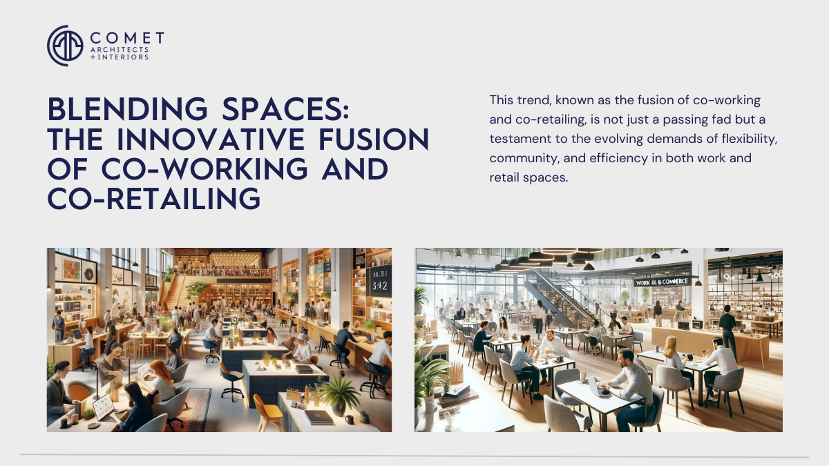 Blending Spaces Fusion of Co-working and Co-retailing